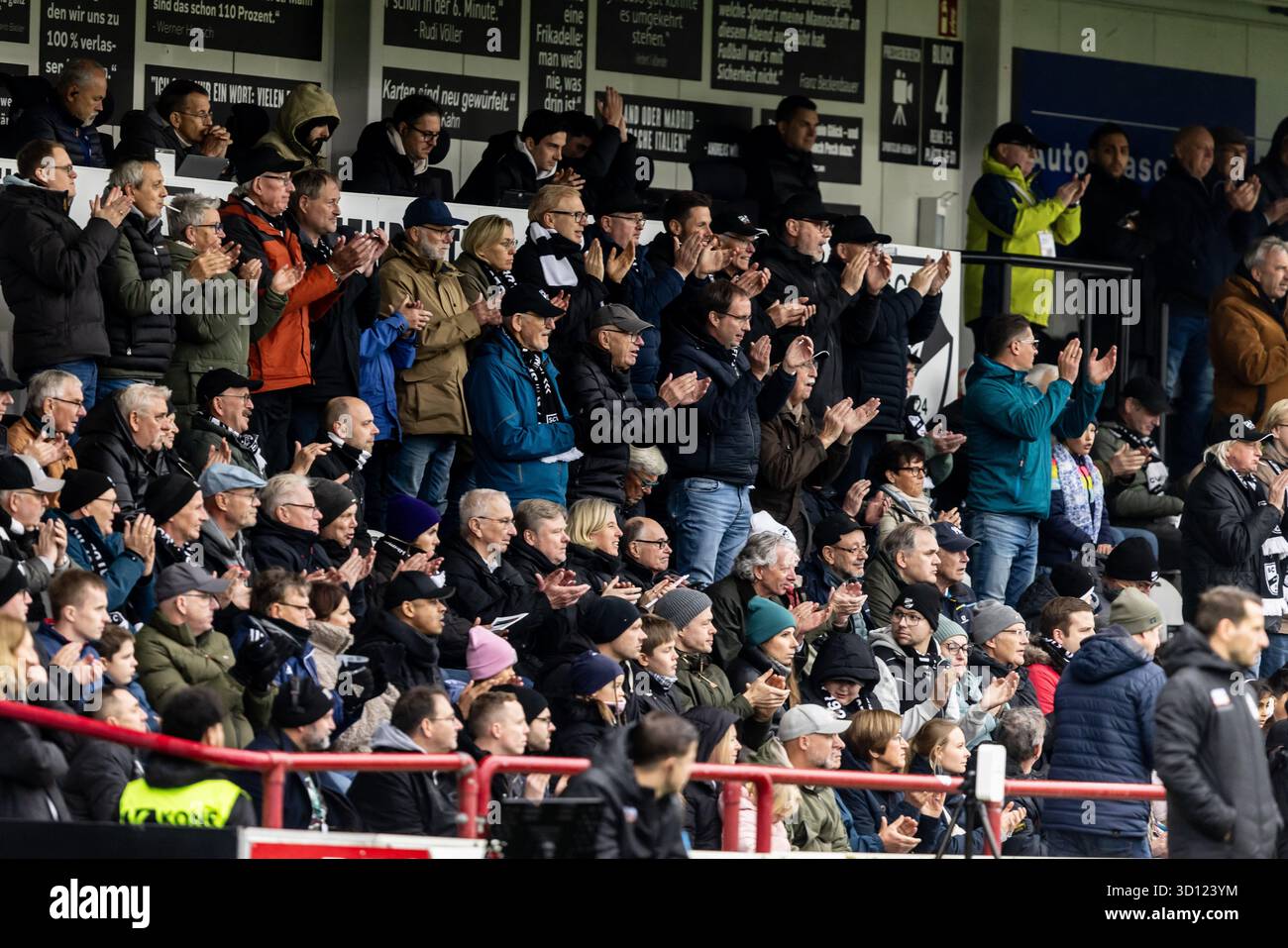 25.10.2025, Fussball, Saison 2025/2026, 3. Liga, Sportclub Arena Verl ...
