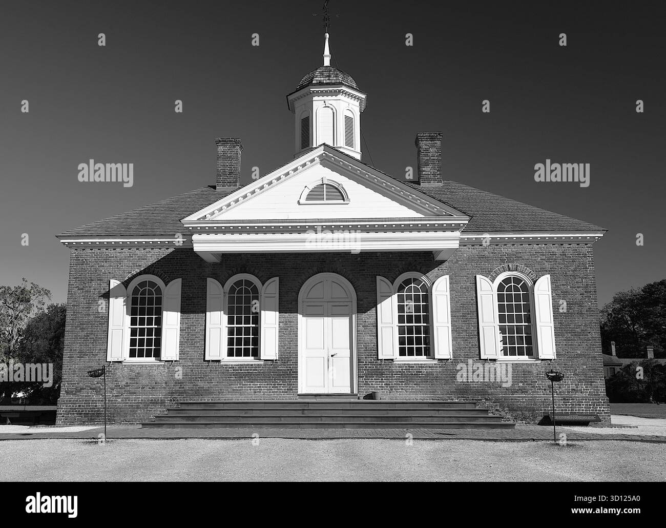 Courthouse in colonial williamsburg hi-res stock photography and images ...
