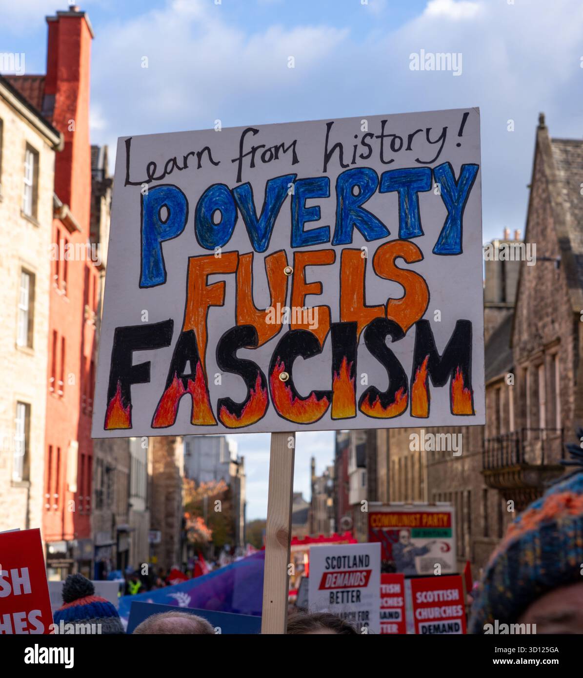 Edinburgh Scotland, UK 25 October 2025. Poverty Alliance and the ...