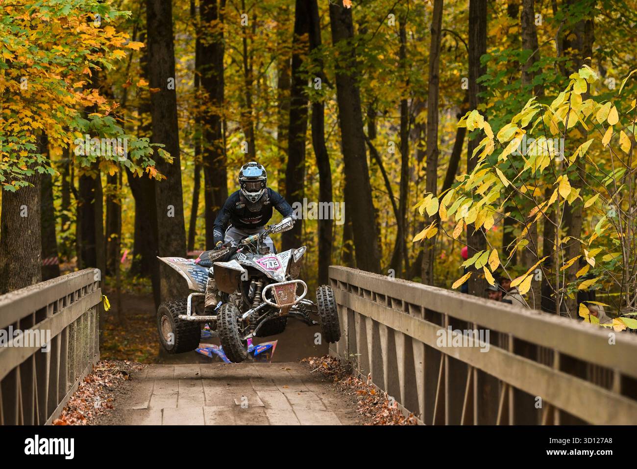 CRAWFORDSVILLE, IN - OCTOBER 25: Austin Abney (703) Yamaha YFZ450R XC1 ...