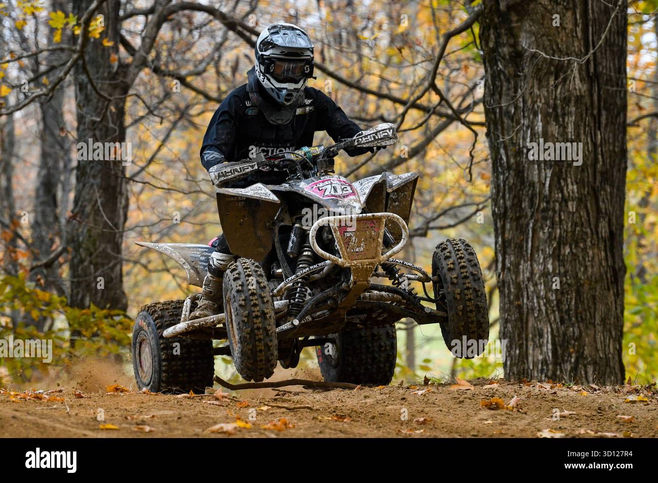 CRAWFORDSVILLE, IN - OCTOBER 25: Austin Abney (703) Yamaha YFZ450R XC1 ...