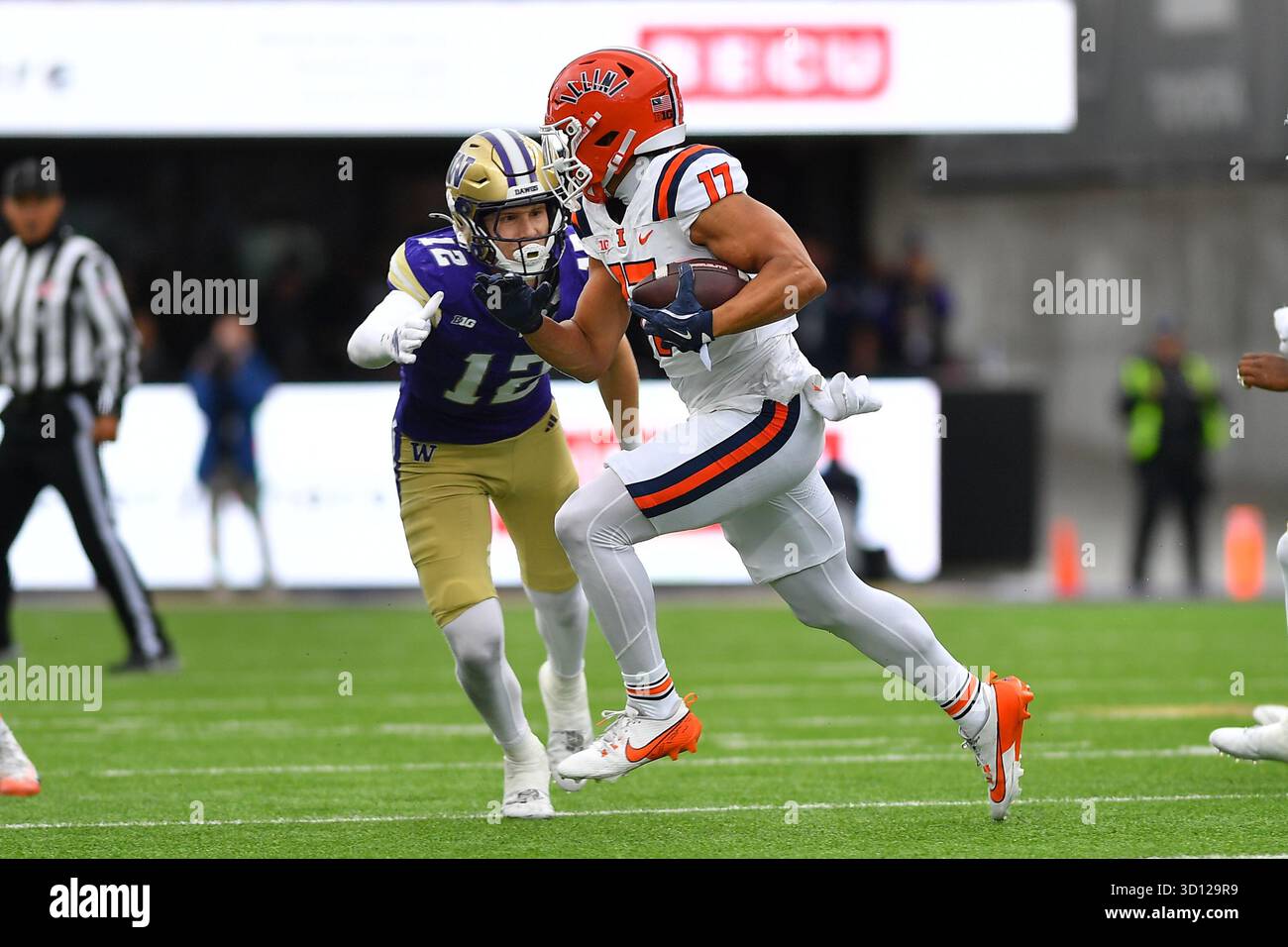 October 25, 2025: Illinois Fighting Illini wide receiver Collin Dixon ...