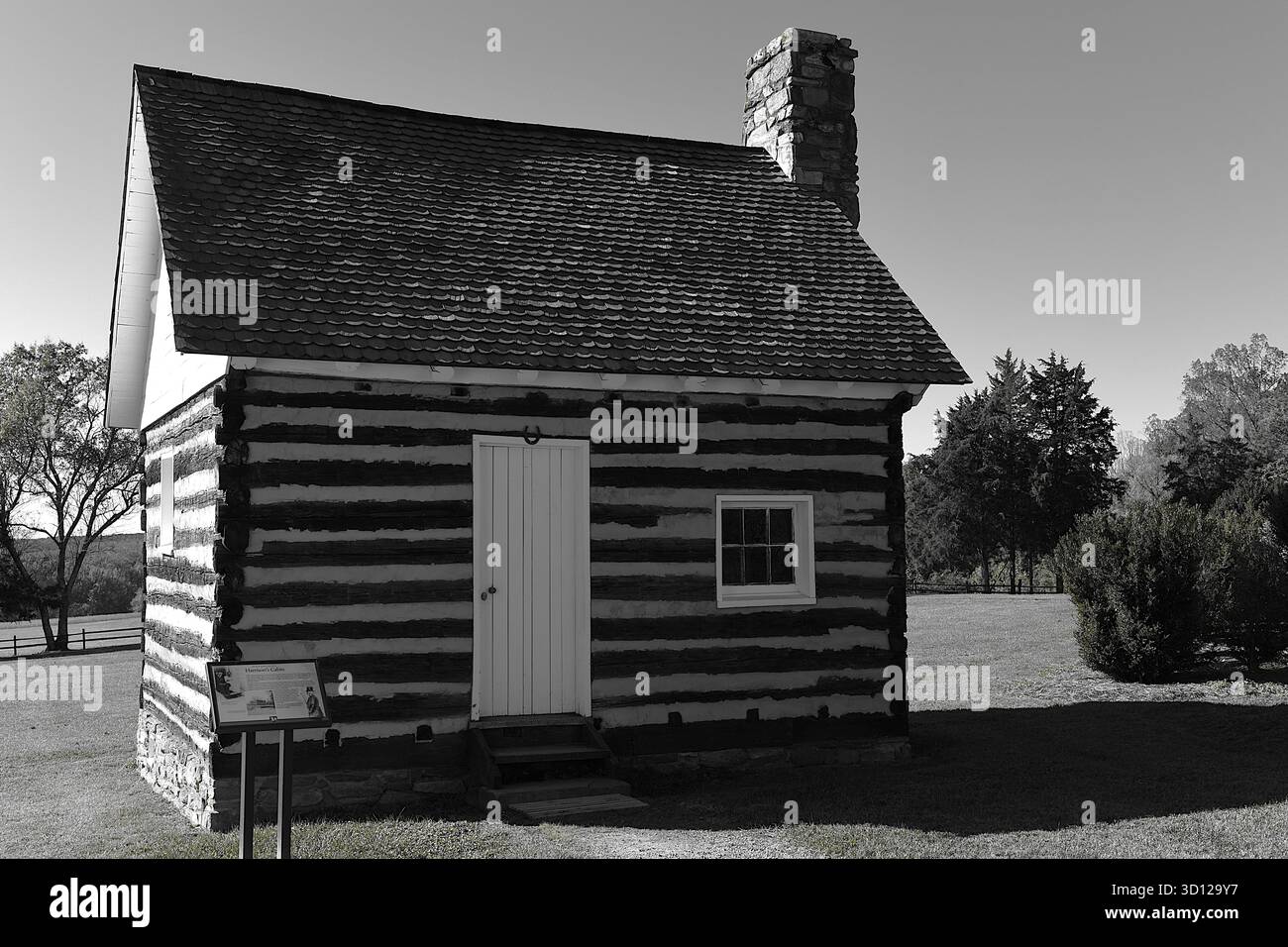 Outbuildings at Patrick Henry's Red Hill Stock Photo - Alamy