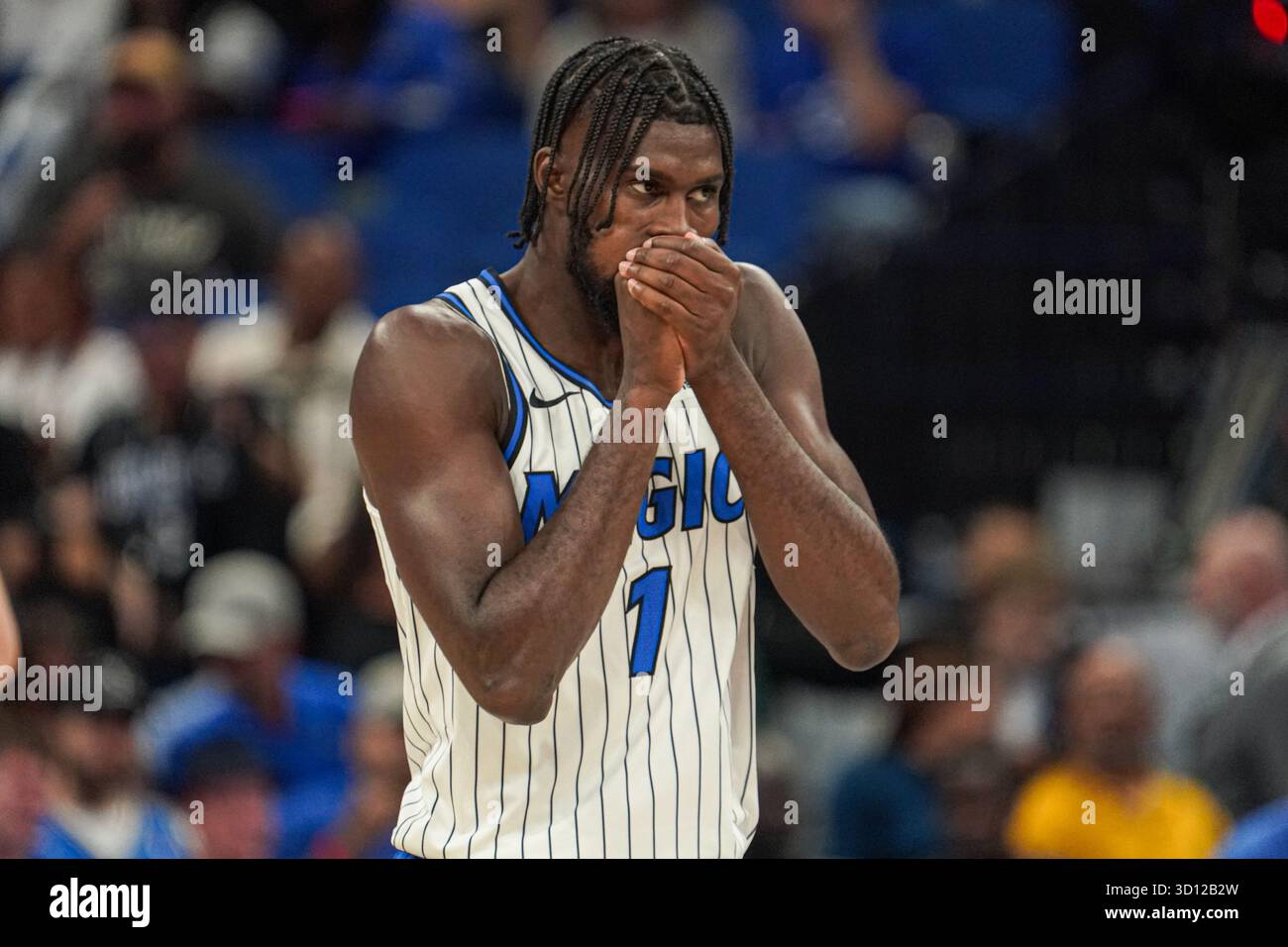 Orlando, Florida, USA, October 25, 2025, Orlando Magic forward Jonathan ...