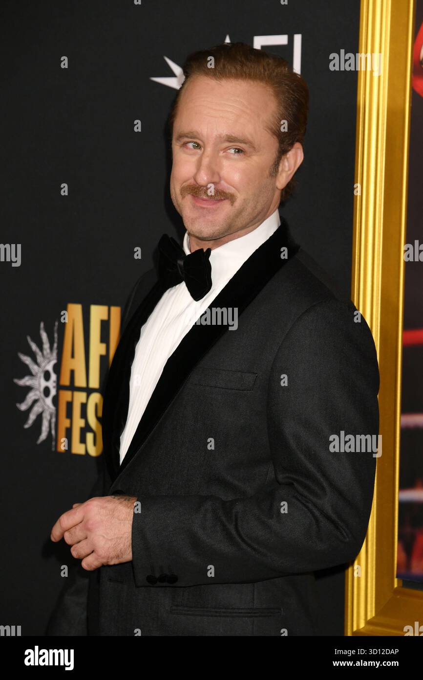 LOS ANGELES, CA - OCTOBER 25: Ben Foster at the AFI Fest 2025 Premiere ...