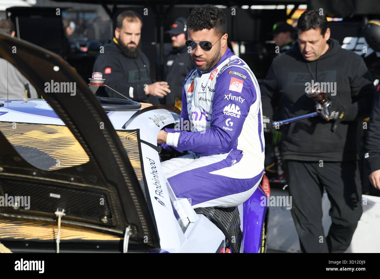 MARTINSVILLE, VA - OCTOBER 25: Bubba Wallace (#23 23XI Racing Xfinity ...
