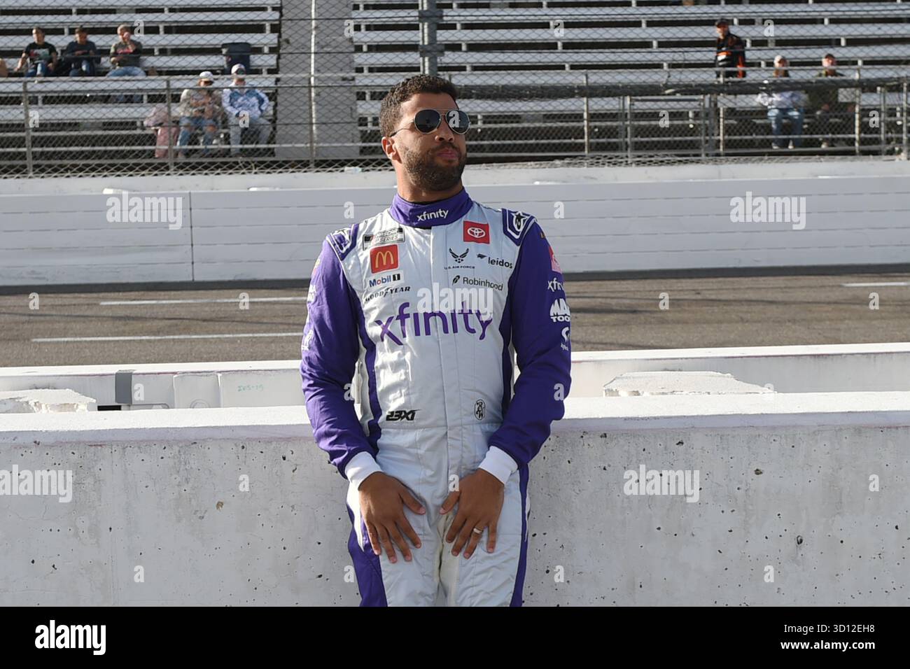MARTINSVILLE, VA - OCTOBER 25: Bubba Wallace (#23 23XI Racing Xfinity ...