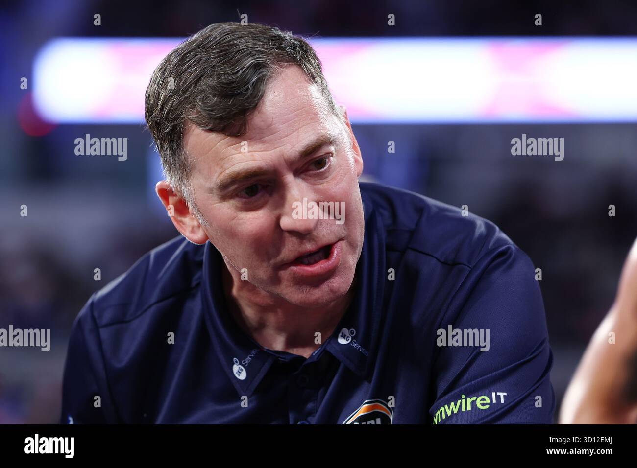 Melbourne, Australia. 26th Oct, 2025. Mike Wells, Head Coach of the ...