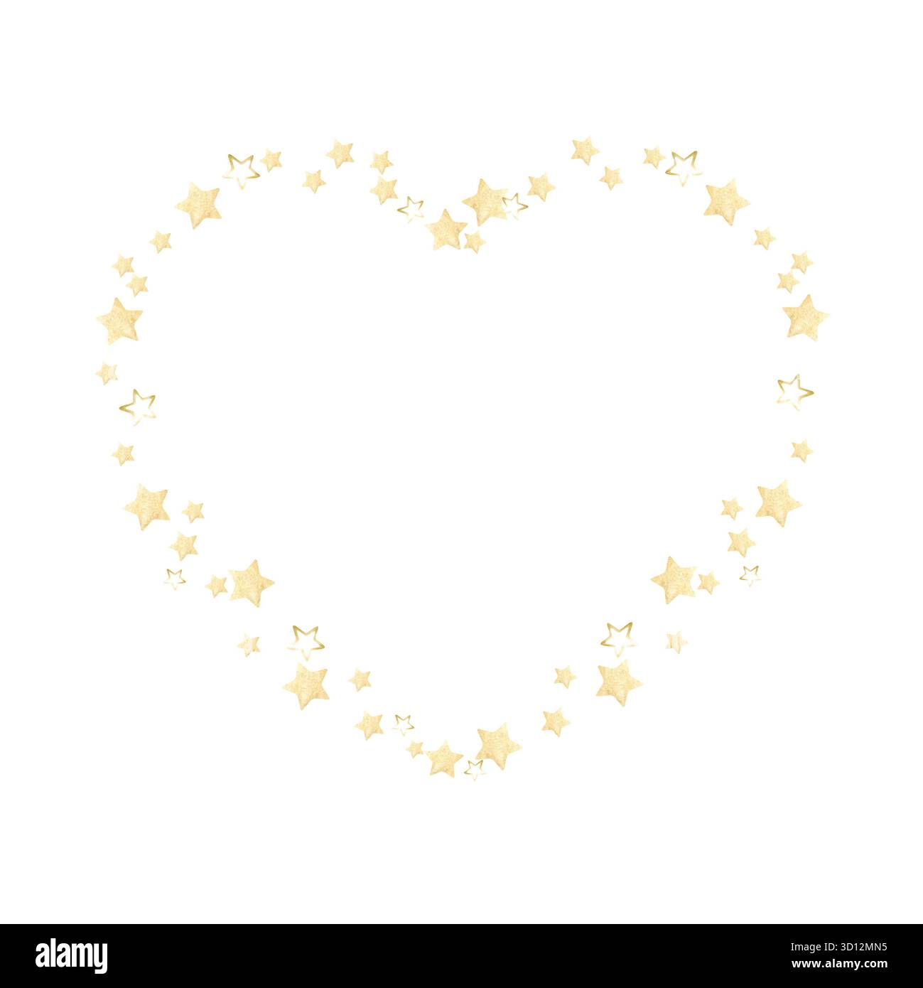 Cute hand drawn christmas frame Cut Out Stock Images & Pictures - Alamy