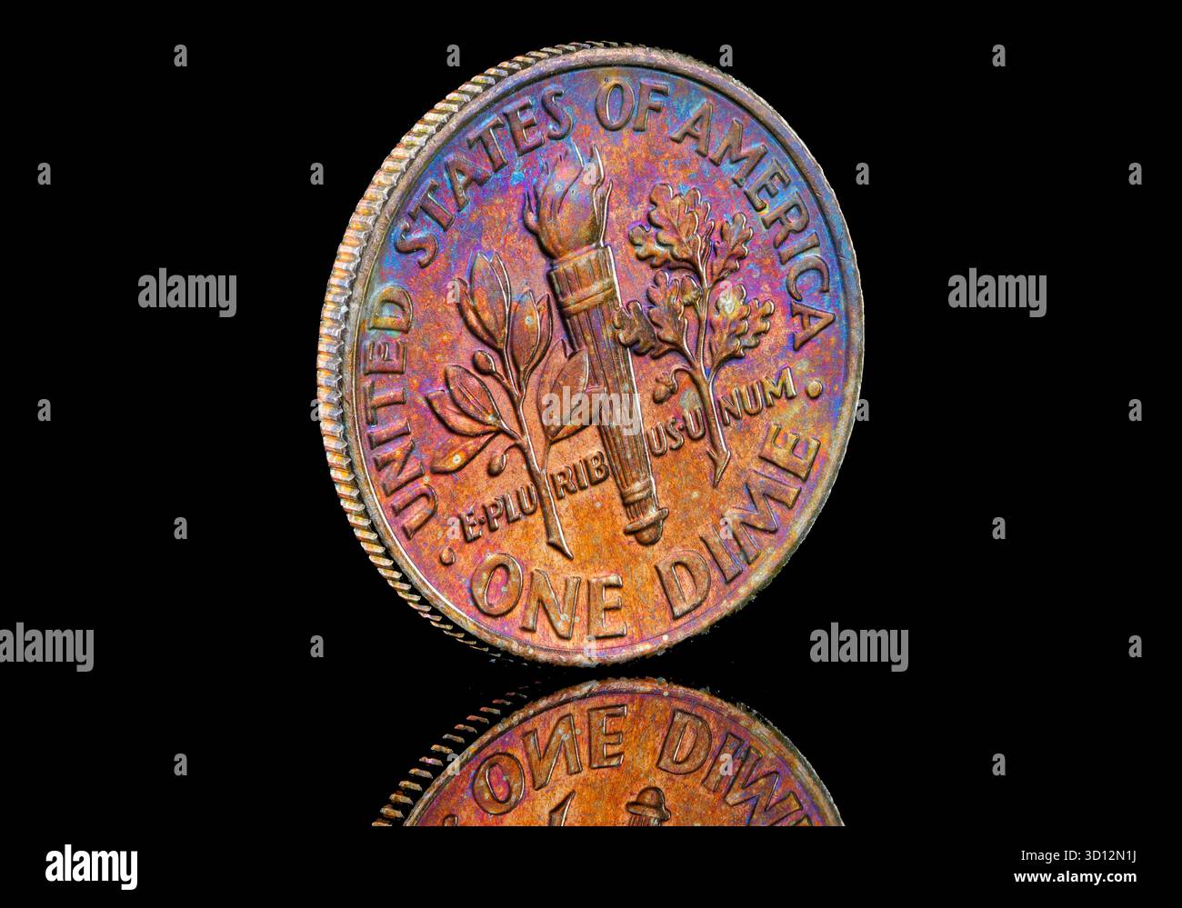 2021 United States One Dime coin featuring president Roosevelt on the ...