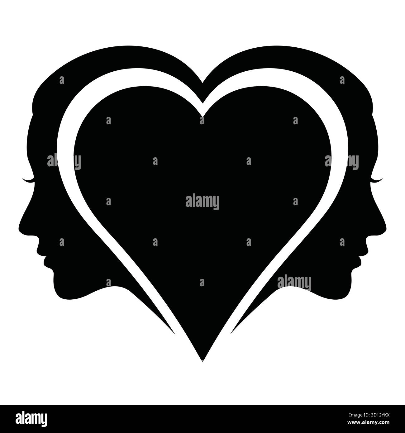 Inner peace and calm Stock Vector Images - Alamy