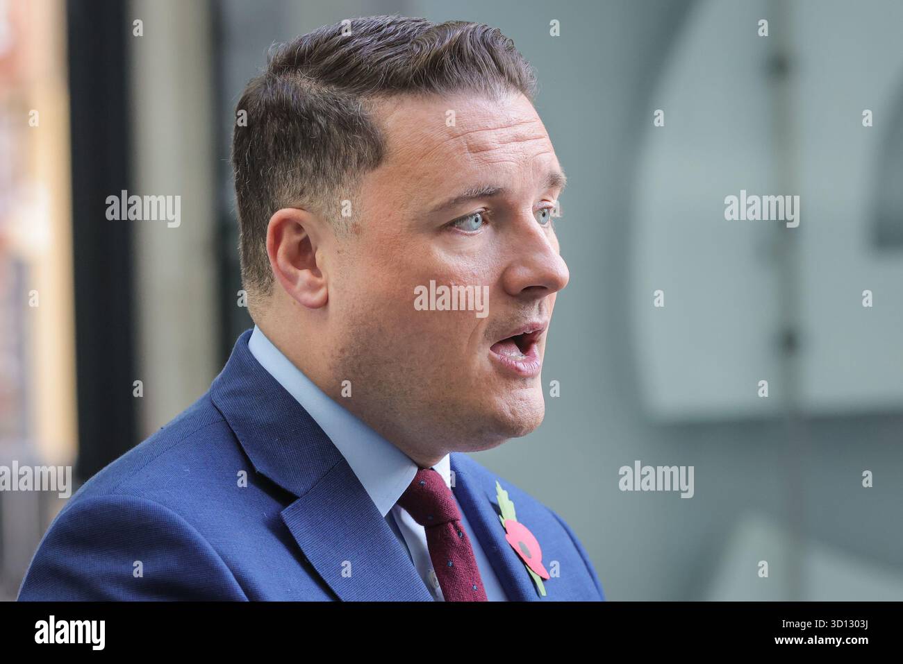 London, UK. 26th Oct 2025. Wes Streeting, Secretary of State for Health ...