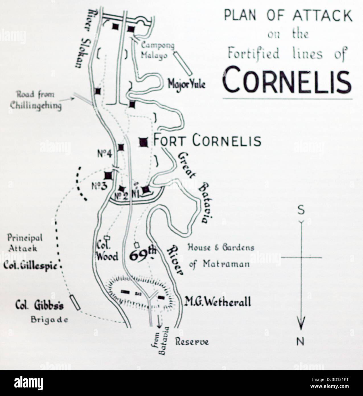 Fortified lines of cornelis hi-res stock photography and images - Alamy
