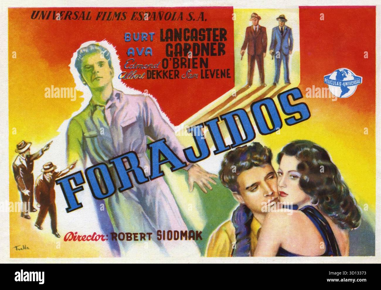 BURT LANCASTER and AVA GARDNER in ERNEST HEMINGWAY'S THE KILLERS (1946 ...