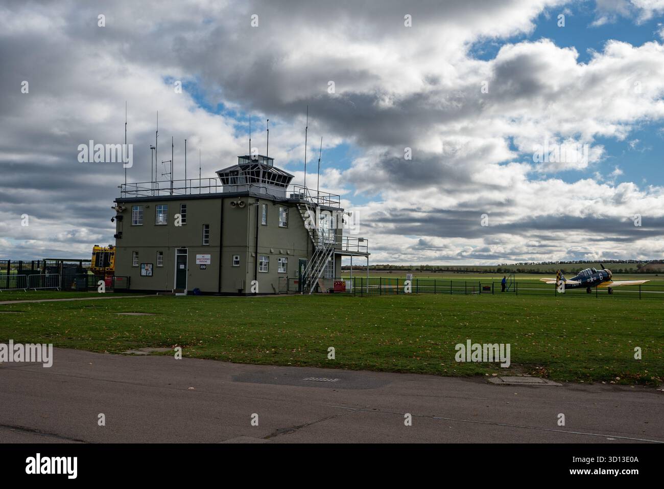 Airfield museum control tower hi-res stock photography and images - Alamy