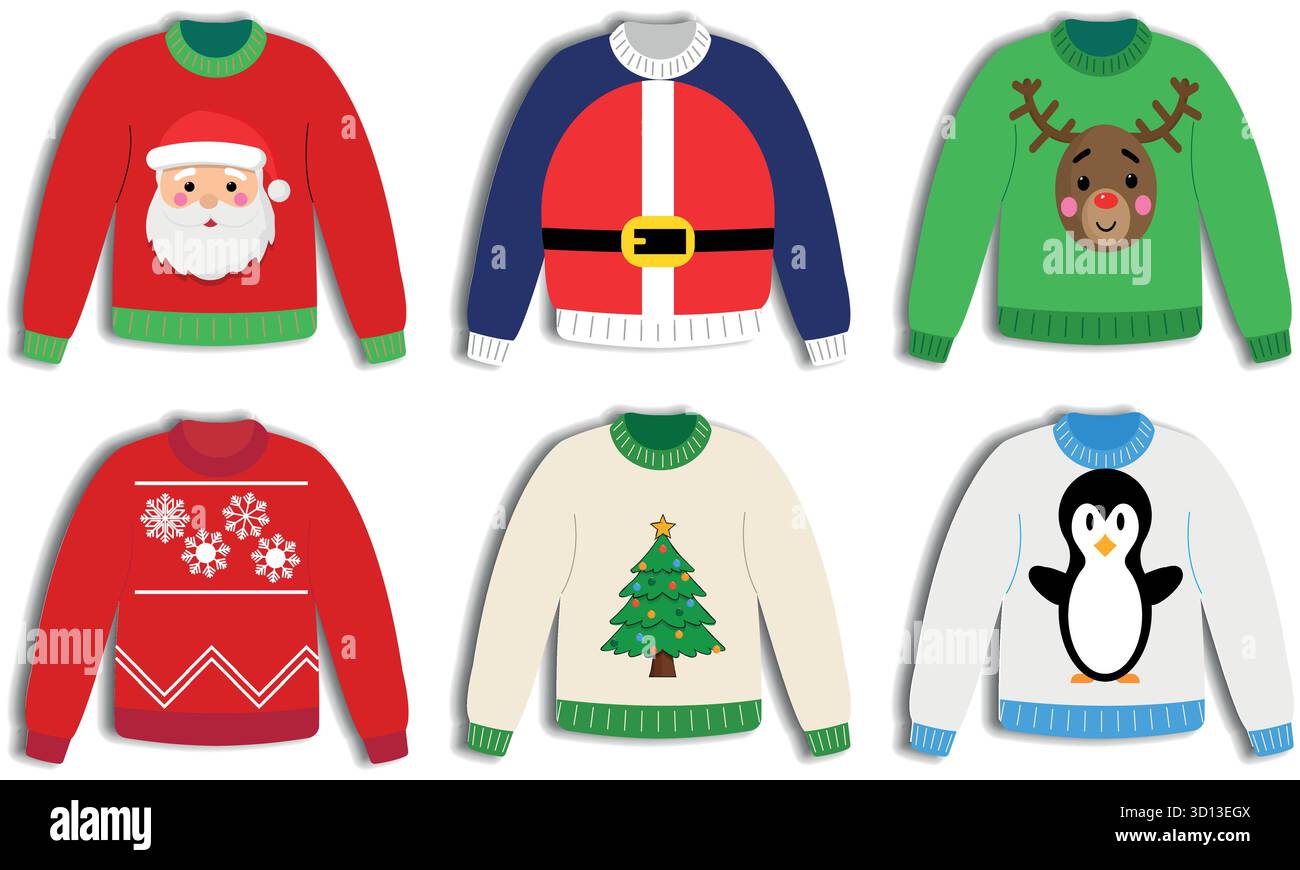 White festive reindeer on Stock Vector Images - Alamy