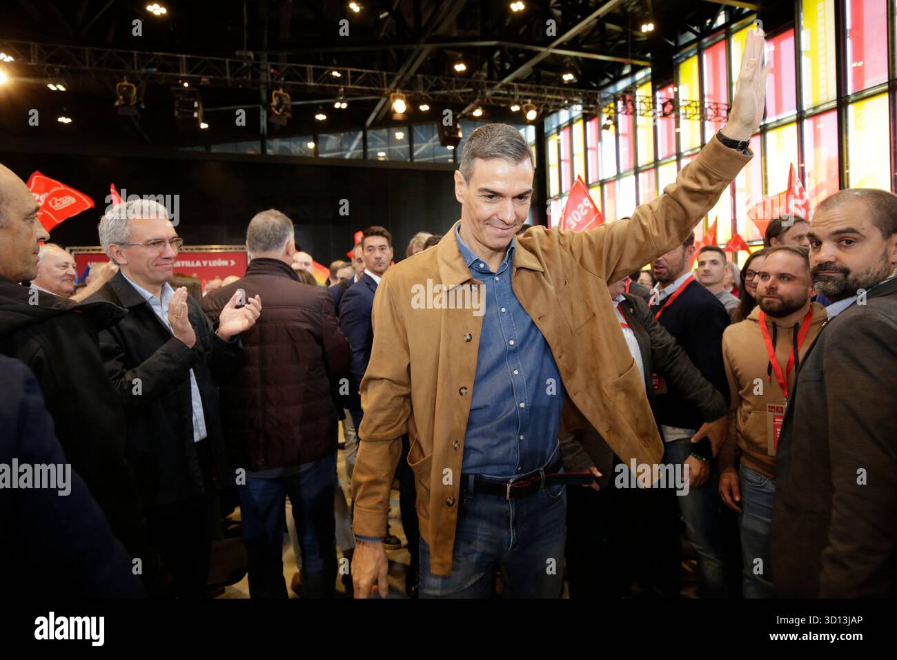 The Secretary General of the PSOE and President of the Government ...
