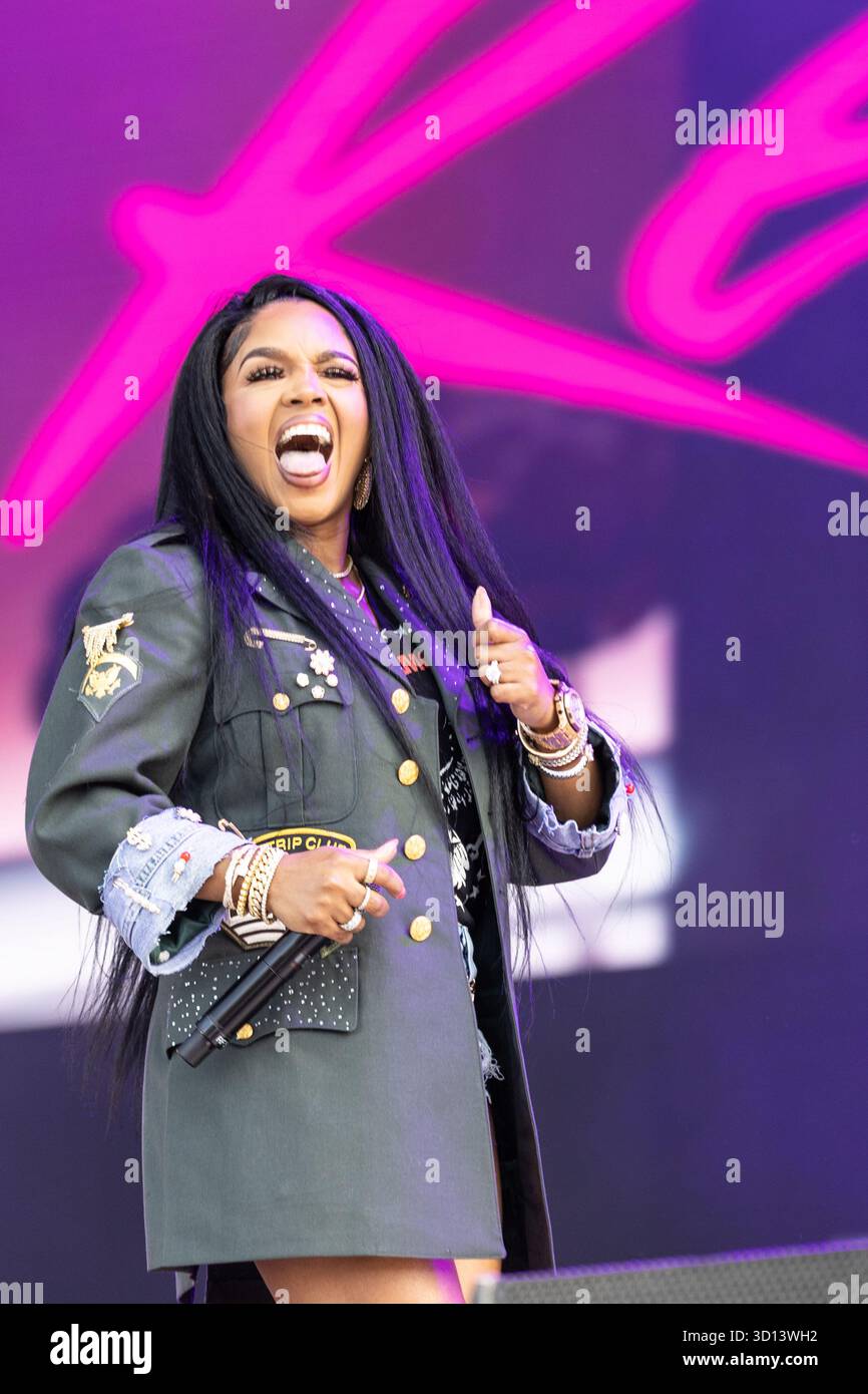 Rasheeda performs during the One Musicfest held in Piedmont Park in ...