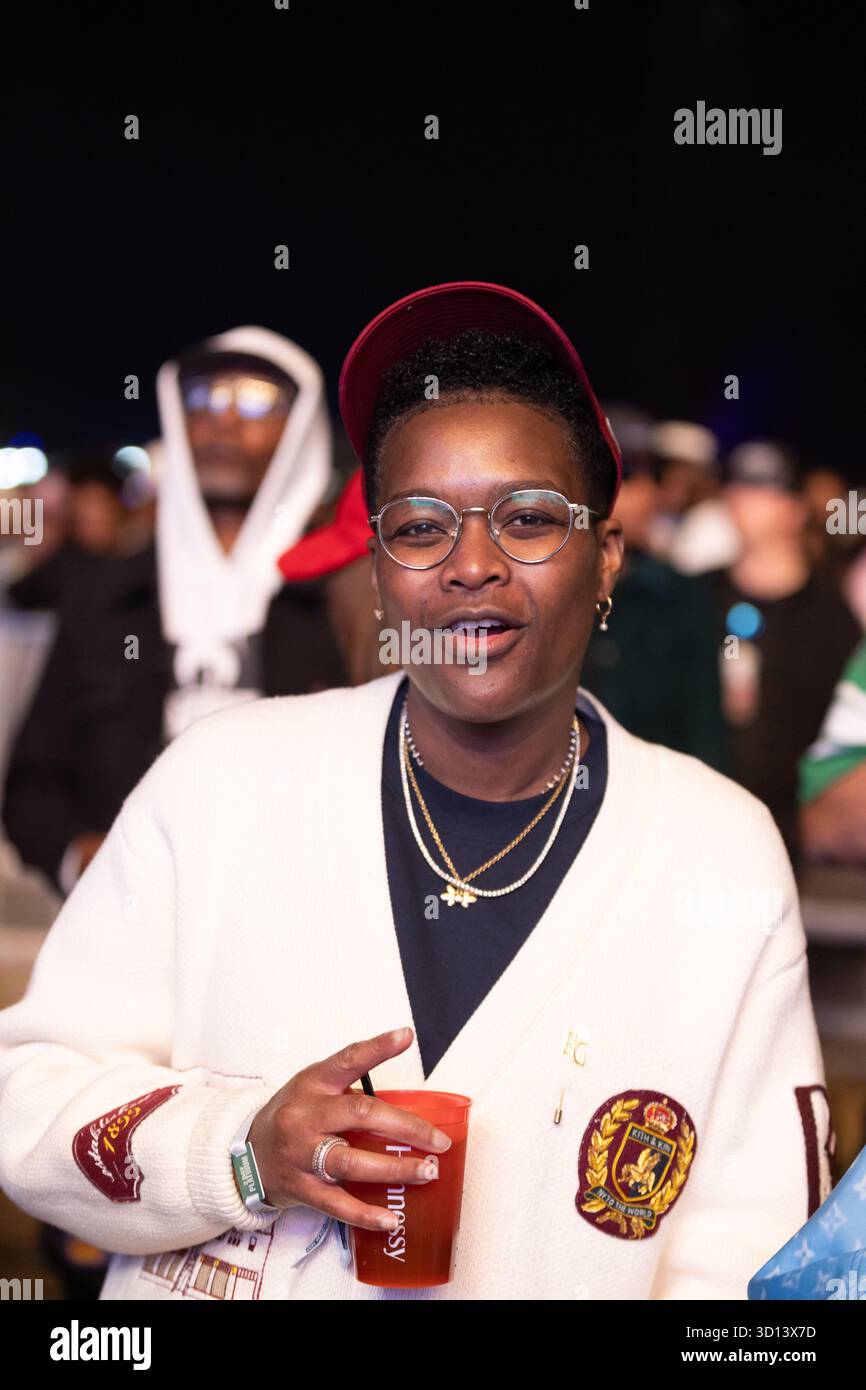 Comedian Sam Jay during the One Musicfest held in Piedmont Park in ...