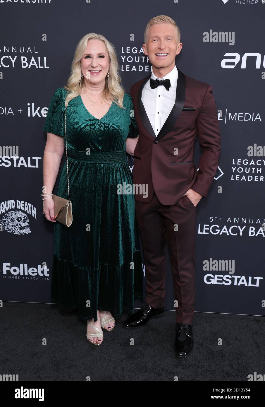 25 October 2025 - Beverly Hills, California - Beth Hopkins, Seth ...