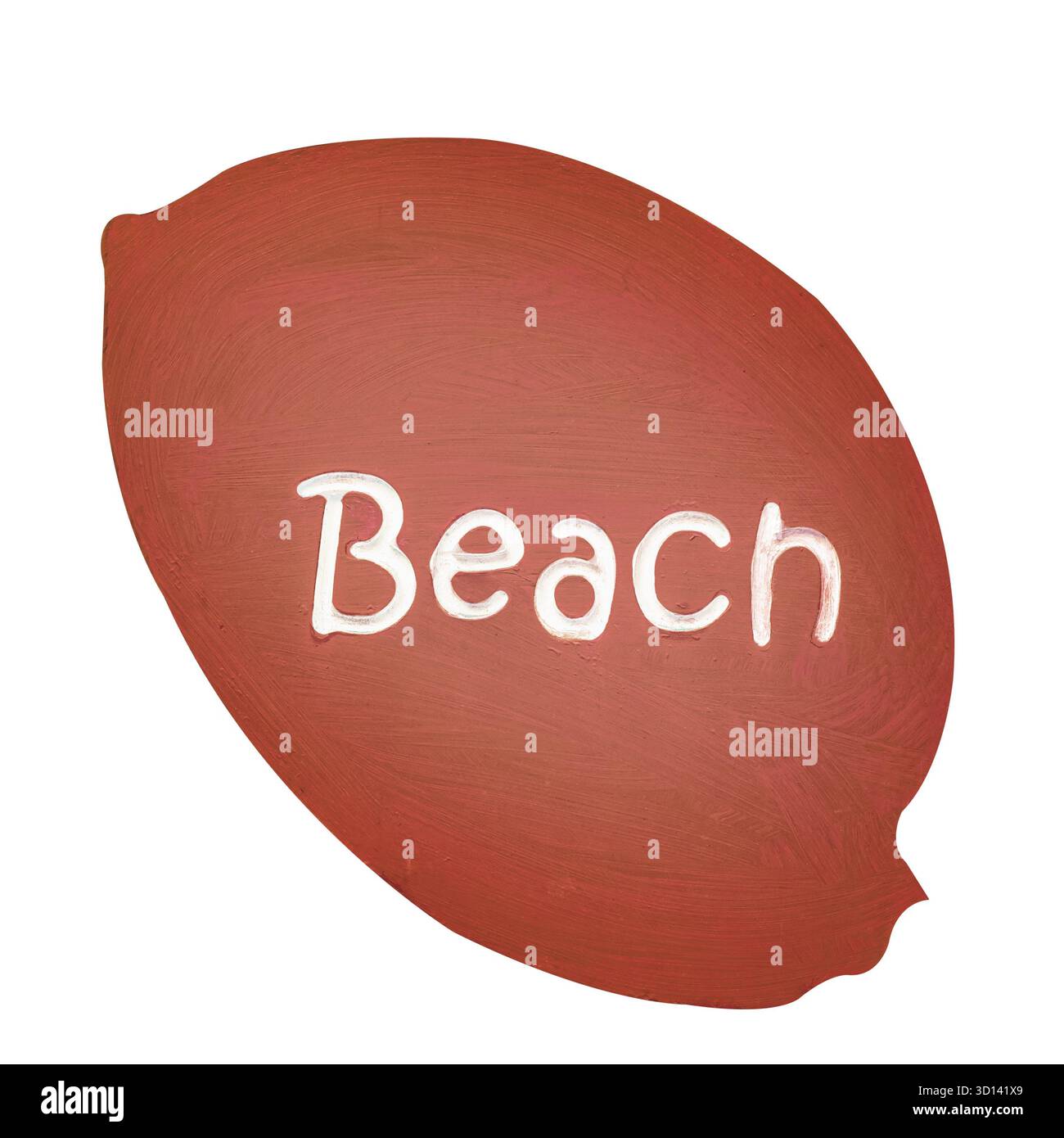 Warm sunny beach in Cut Out Stock Images & Pictures - Alamy