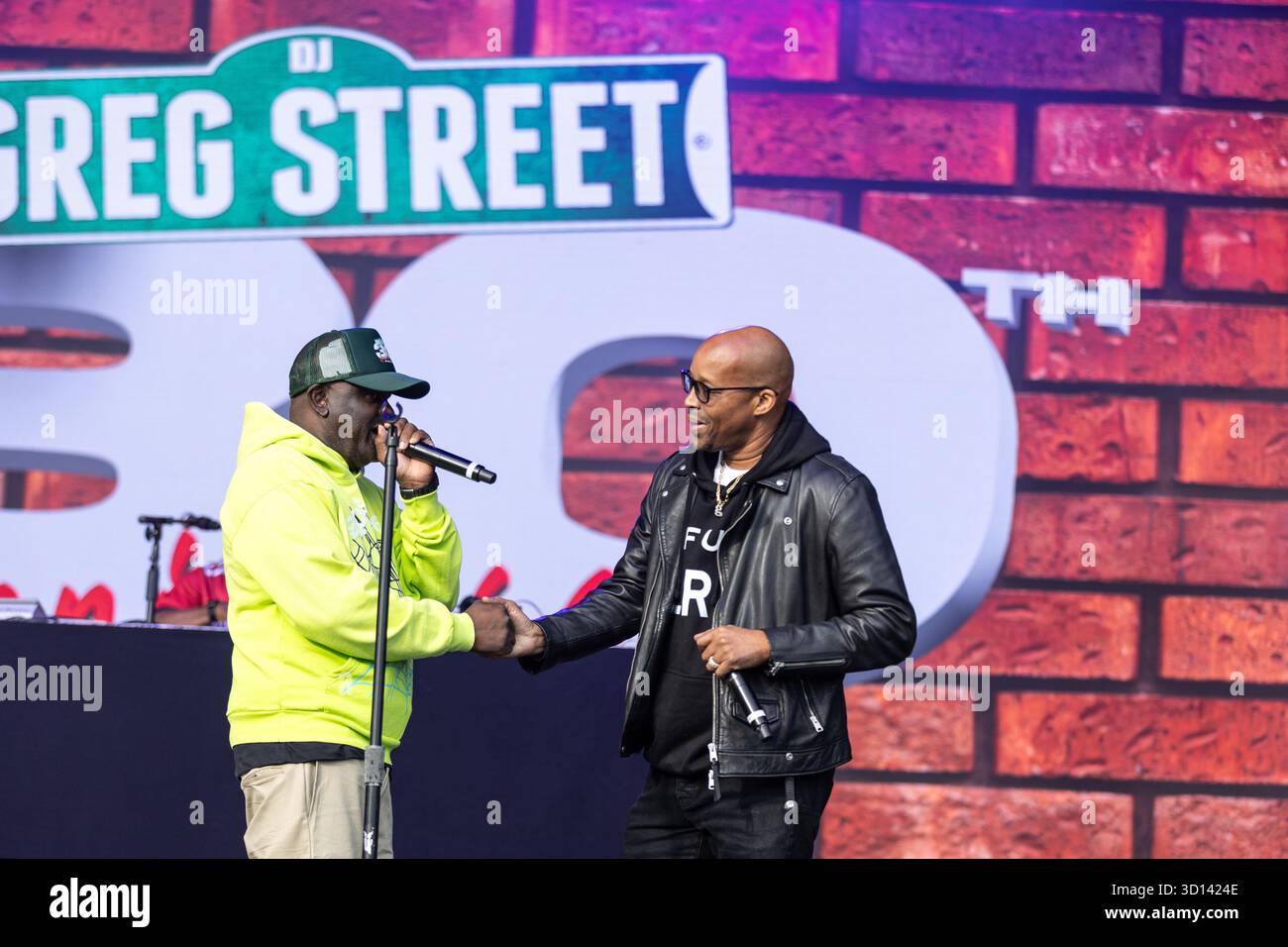 Greg Street and Warren Gduring the One Musicfest held in Piedmont Park ...