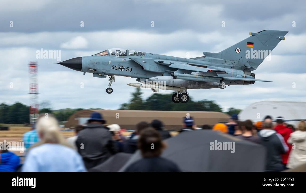 german Air Force - Panavia Tornado IDS, arriving at RAF Fairford for ...