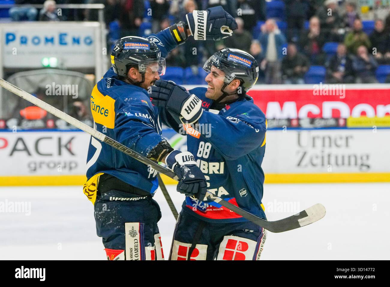24/10/2025, Ambri, Gottardo Arena, NL: HC Ambri-Piotta - Genève ...