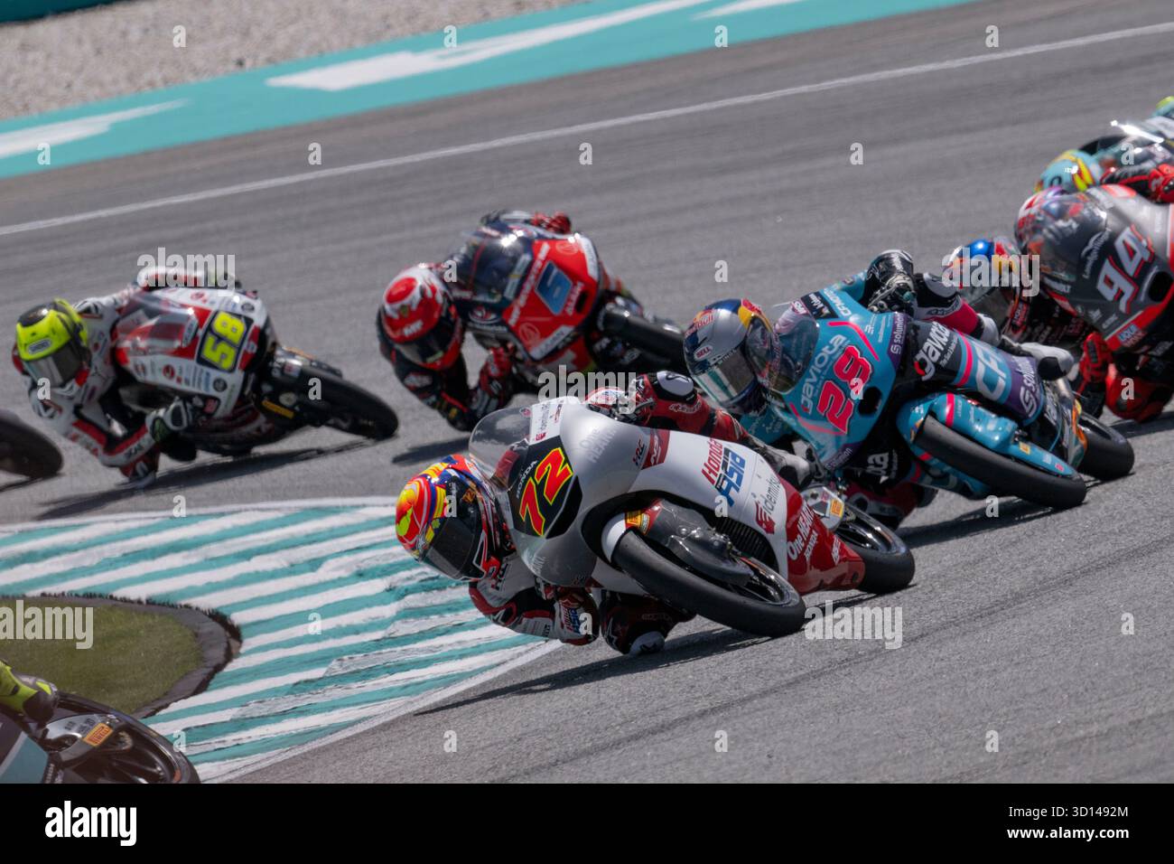 72 FURUSATO Taiyo (jpn), Honda Team Asia, action 28 QUILES Maximo (spa ...
