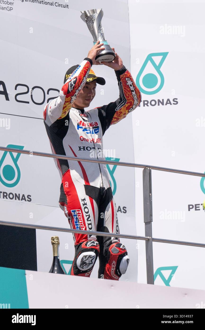FURUSATO Taiyo (jpn), Honda Team Asia, portrait celebrates his victory ...