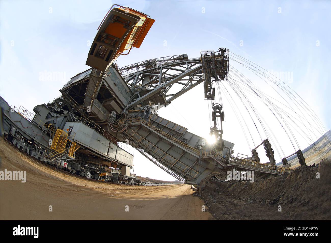 Rohstoffe GER, 20190806, Symbolbild, Kohleabbau in Welzow *** Raw ...