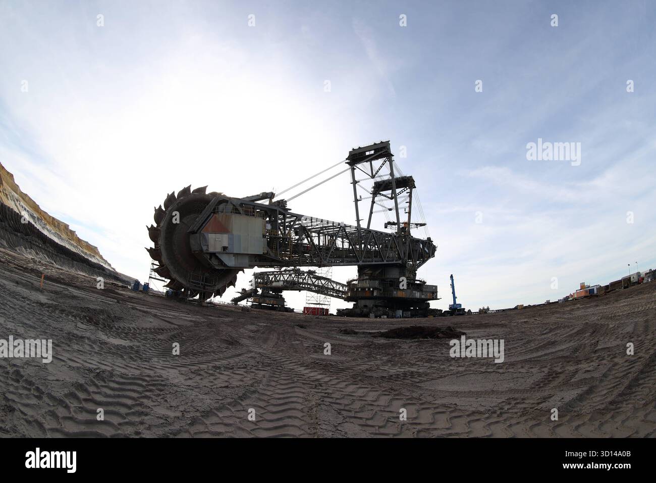 Rohstoffe GER, 20190806, Symbolbild, Kohleabbau in Welzow *** Raw ...
