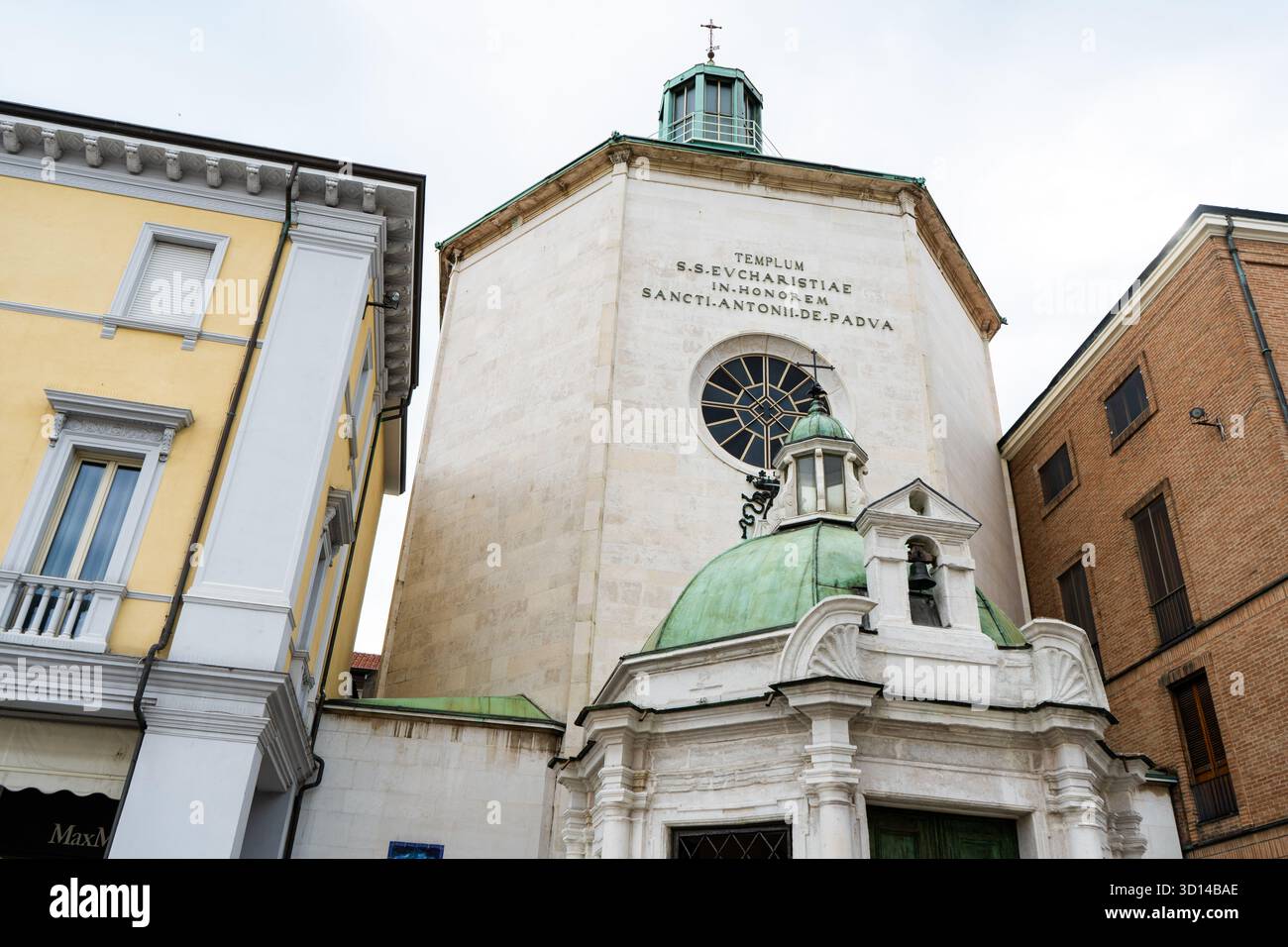 Italy, Rimini - July 13, 2025: Church of Saint Anthony of Padua build ...