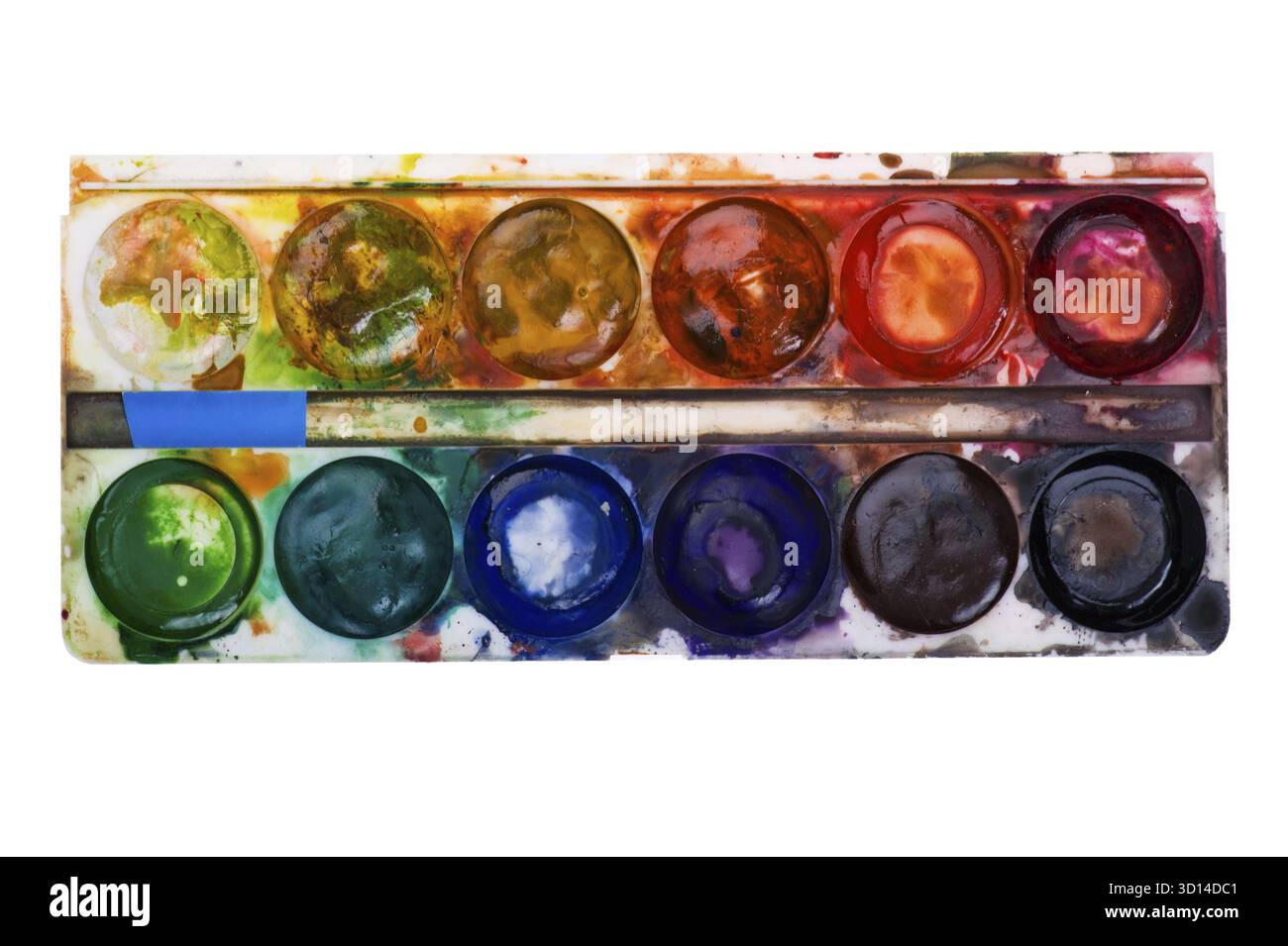 Object on white - set of watercolor Stock Photo - Alamy
