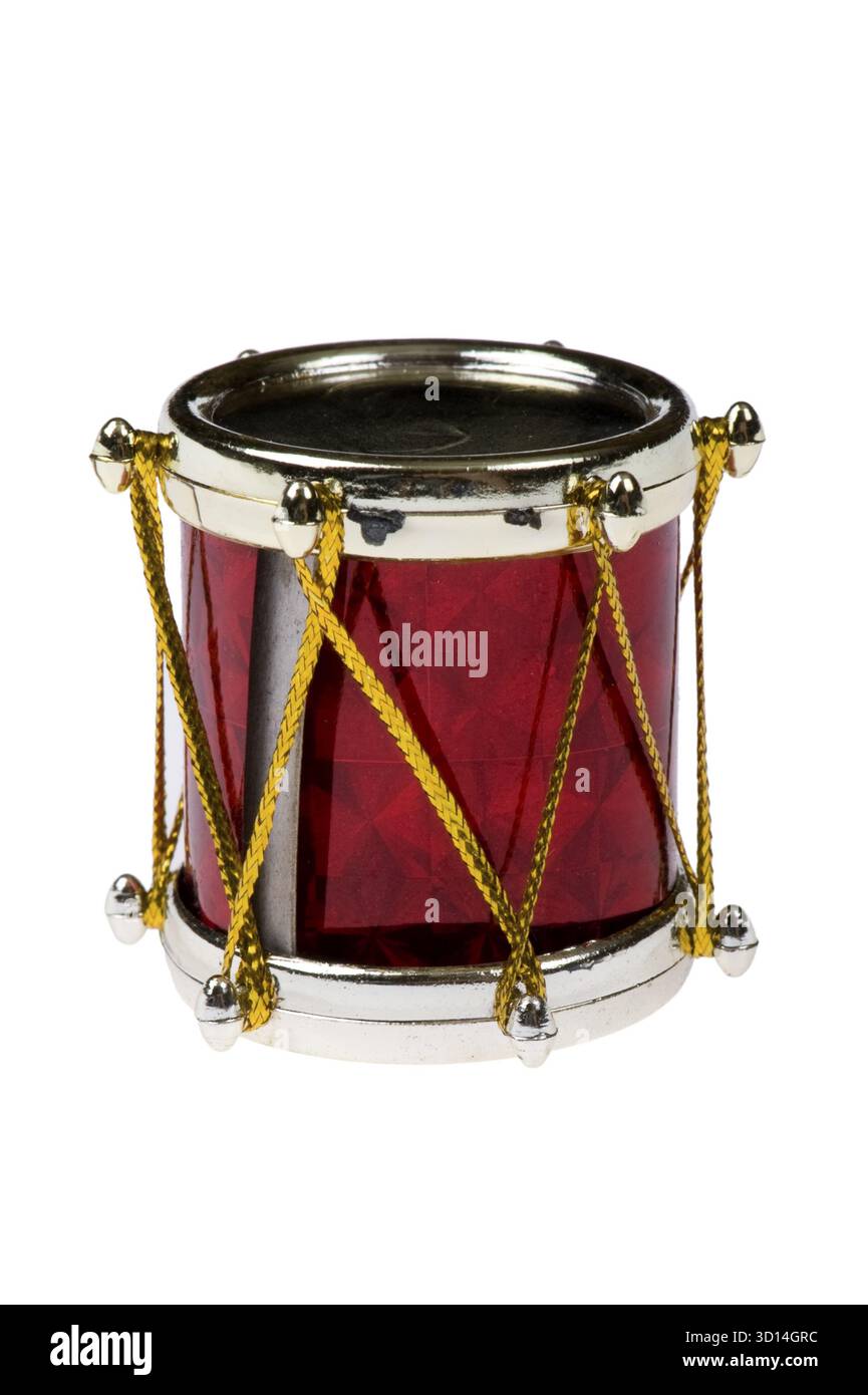 Drum instrument toy object Cut Out Stock Images & Pictures - Alamy