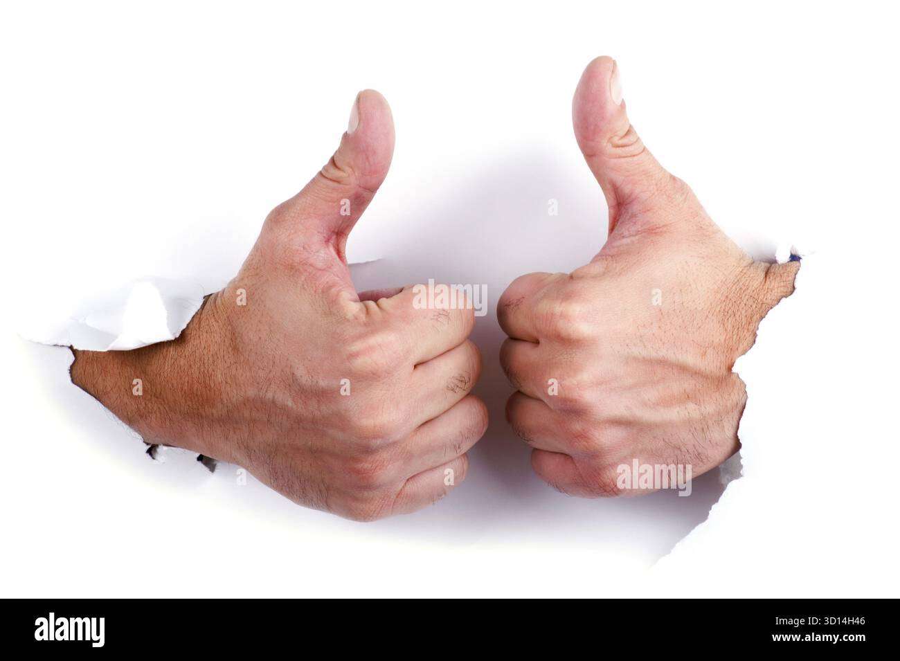 Close up hands bright Cut Out Stock Images & Pictures - Alamy