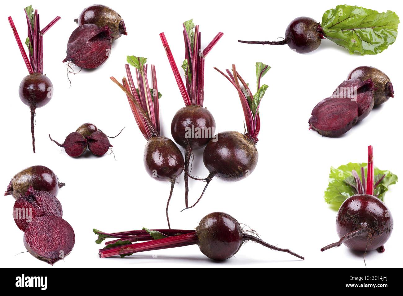Object on white - food beet close up Stock Photo - Alamy
