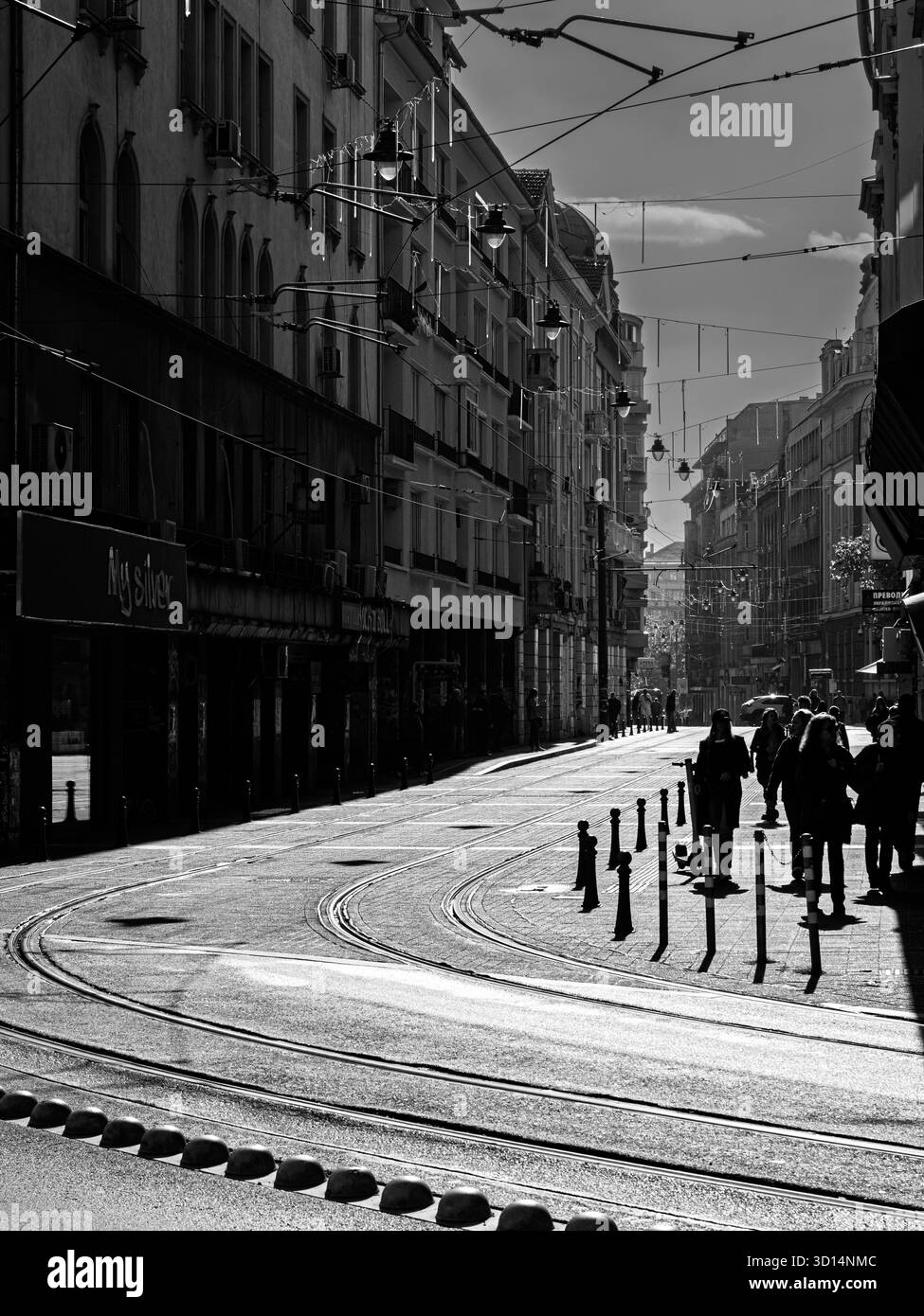 Downtown feel Black and White Stock Photos & Images - Alamy