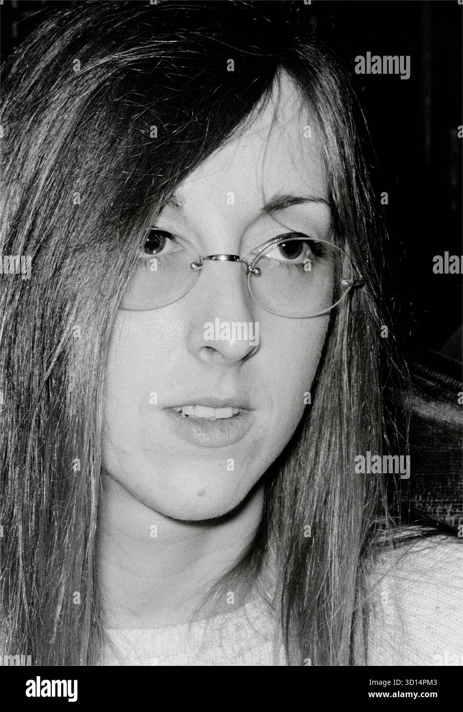 Portrait of folk singer Judee Sill in London in 1972 on tour to promote ...