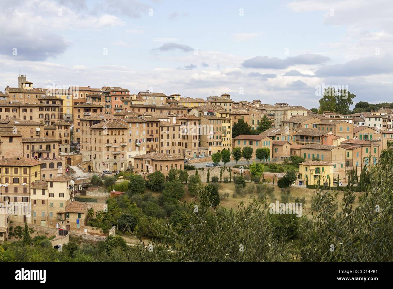 Siena skyline view hi-res stock photography and images - Alamy