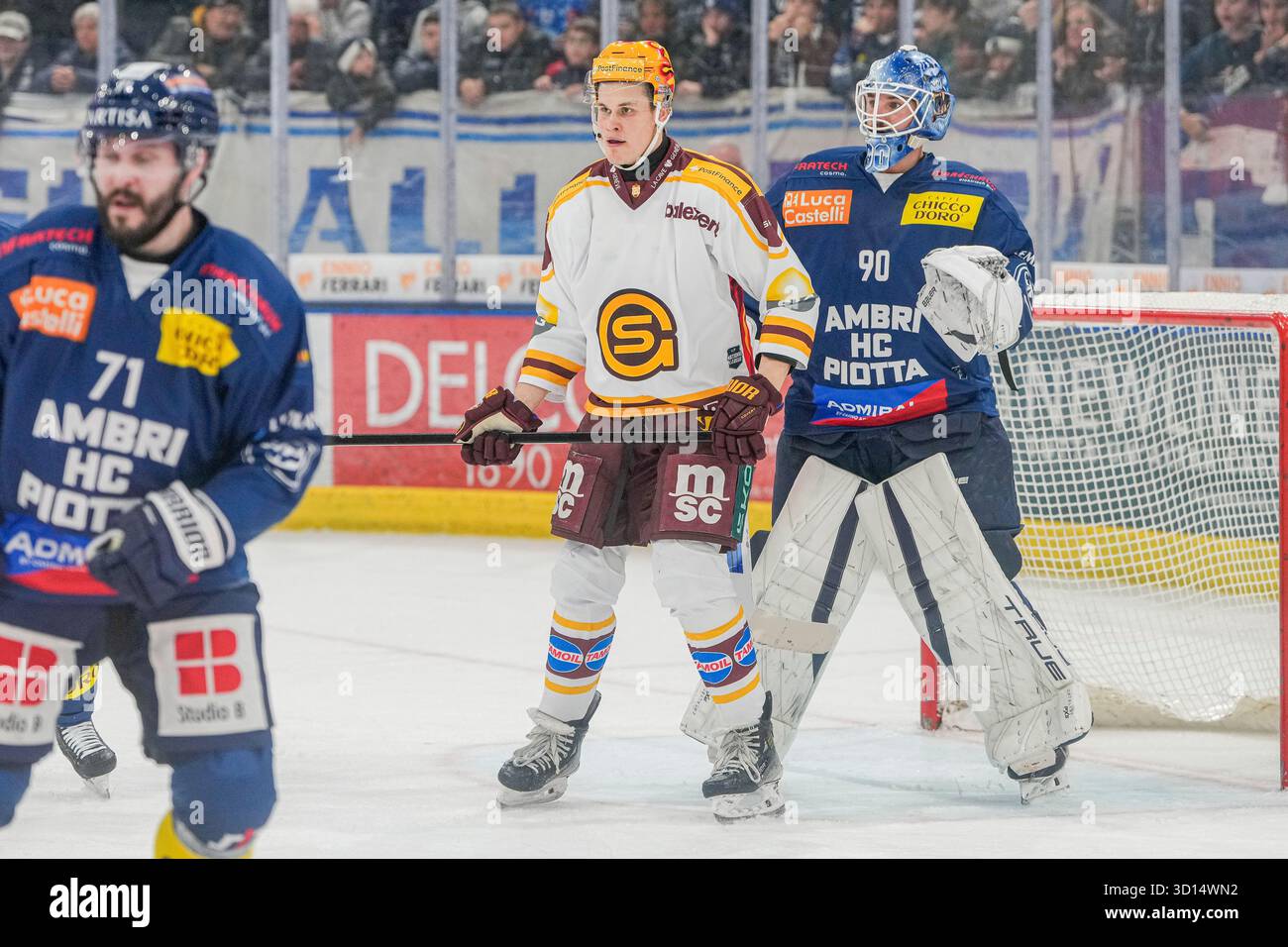 24/10/2025, Ambri, Gottardo Arena, NL: HC Ambri-Piotta - Genève ...