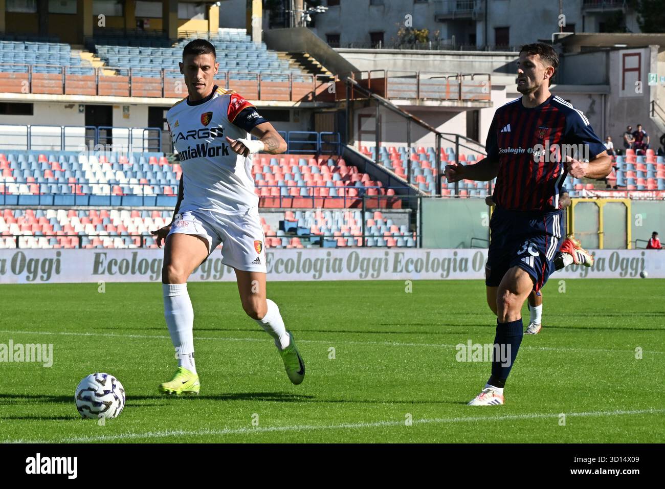 Simone Mazzocchi and Cristian Riggio during Cosenza Calcio vs Potenza ...