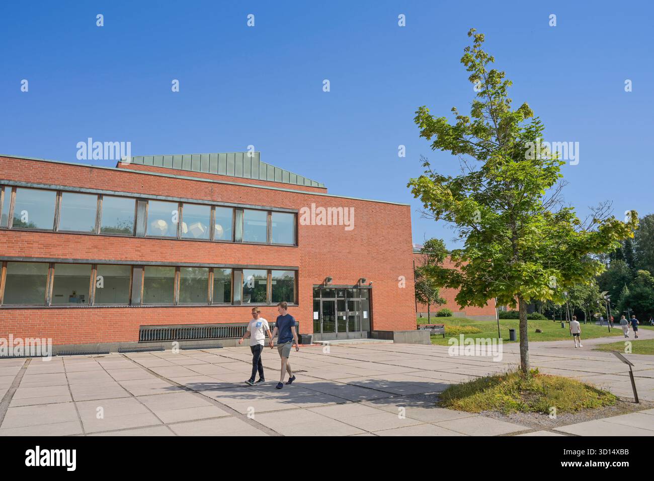Gebäude auf dem Campus der Aalto-Universität, Aalto-yliopisto, Otaniemi ...