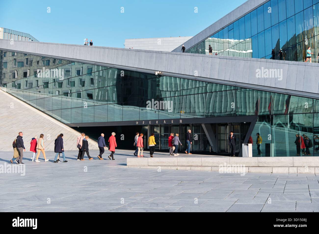 Oslo, Norway - September 7, 2025: Oslo Opera House, home of The ...