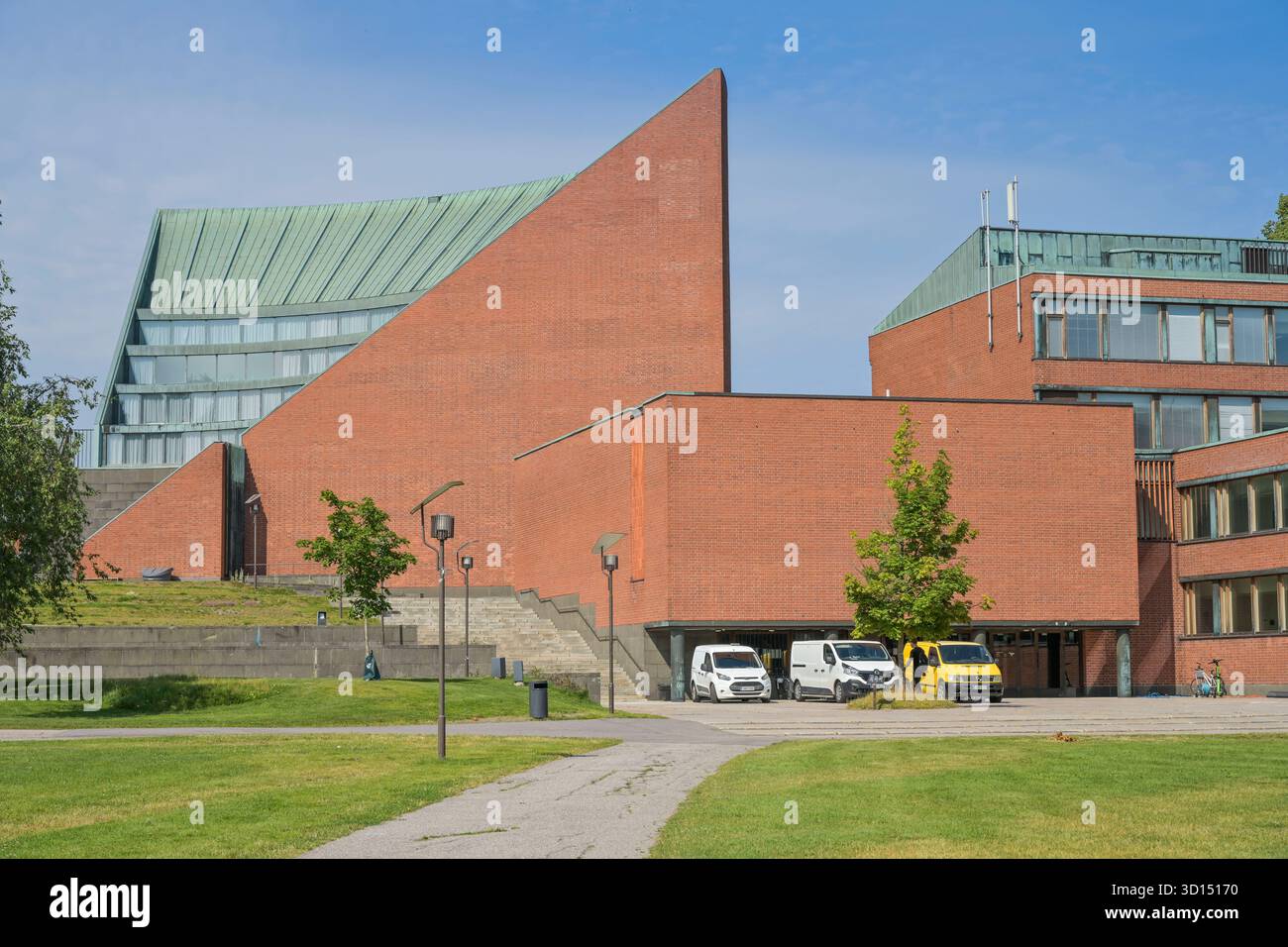 Hauptgebäude, Amphitheater, Aalto-Universität, Aalto-yliopisto ...