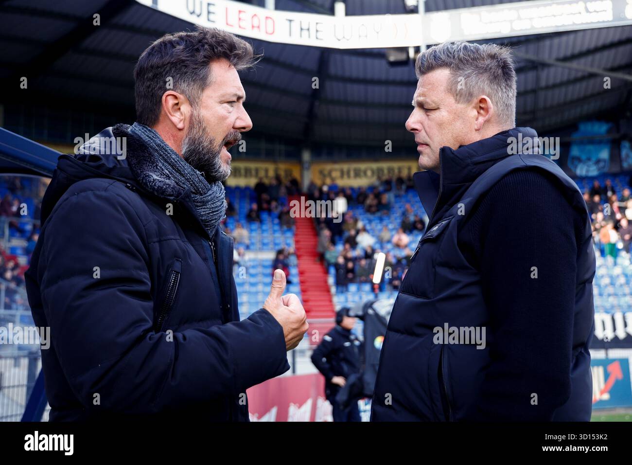 TILBURG, NETHERLANDS - OCTOBER 26: Head Coach Peter van den Berg of MVV ...