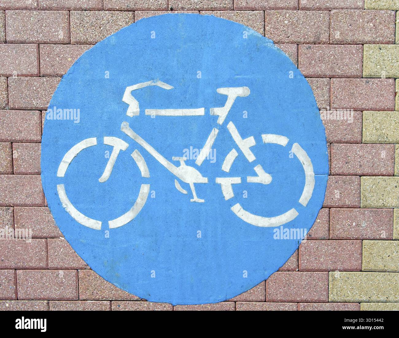 Road marking ground on hi-res stock photography and images - Alamy