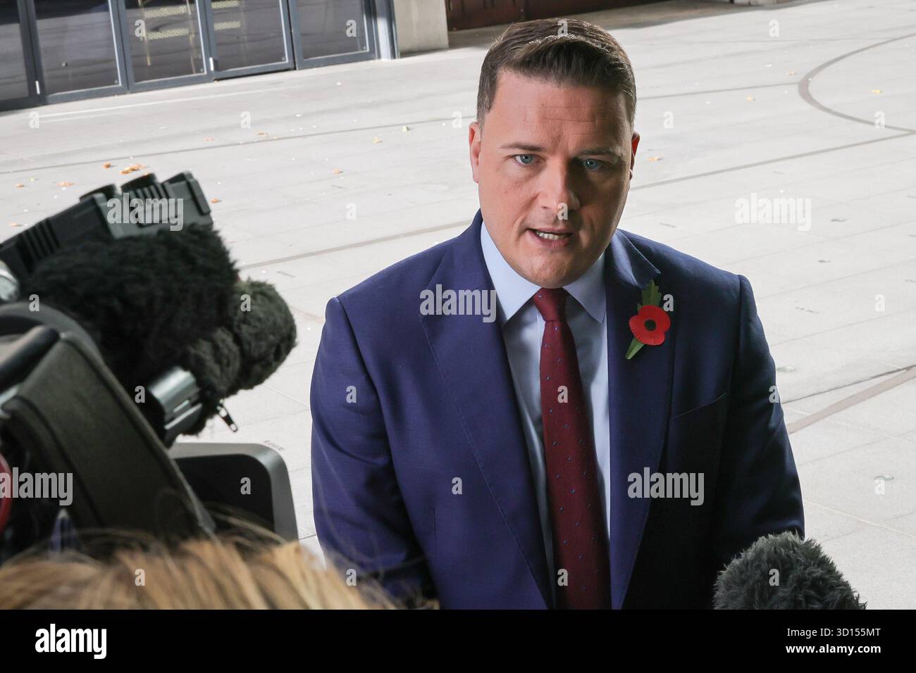 London, UK. 26th Oct, 2025. Wes Streeting, Secretary of State for ...