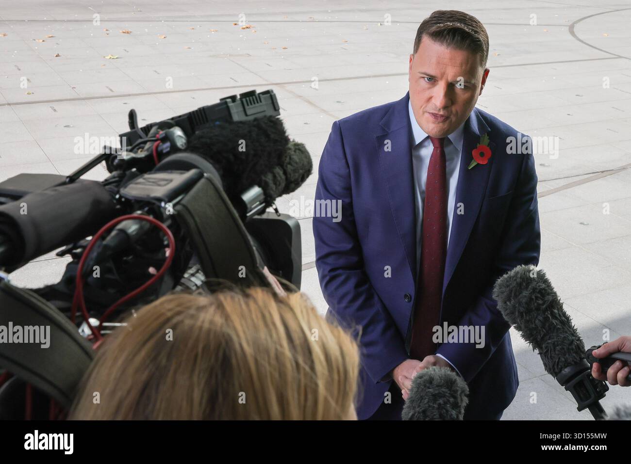 London, UK. 26th Oct, 2025. Wes Streeting, Secretary of State for ...