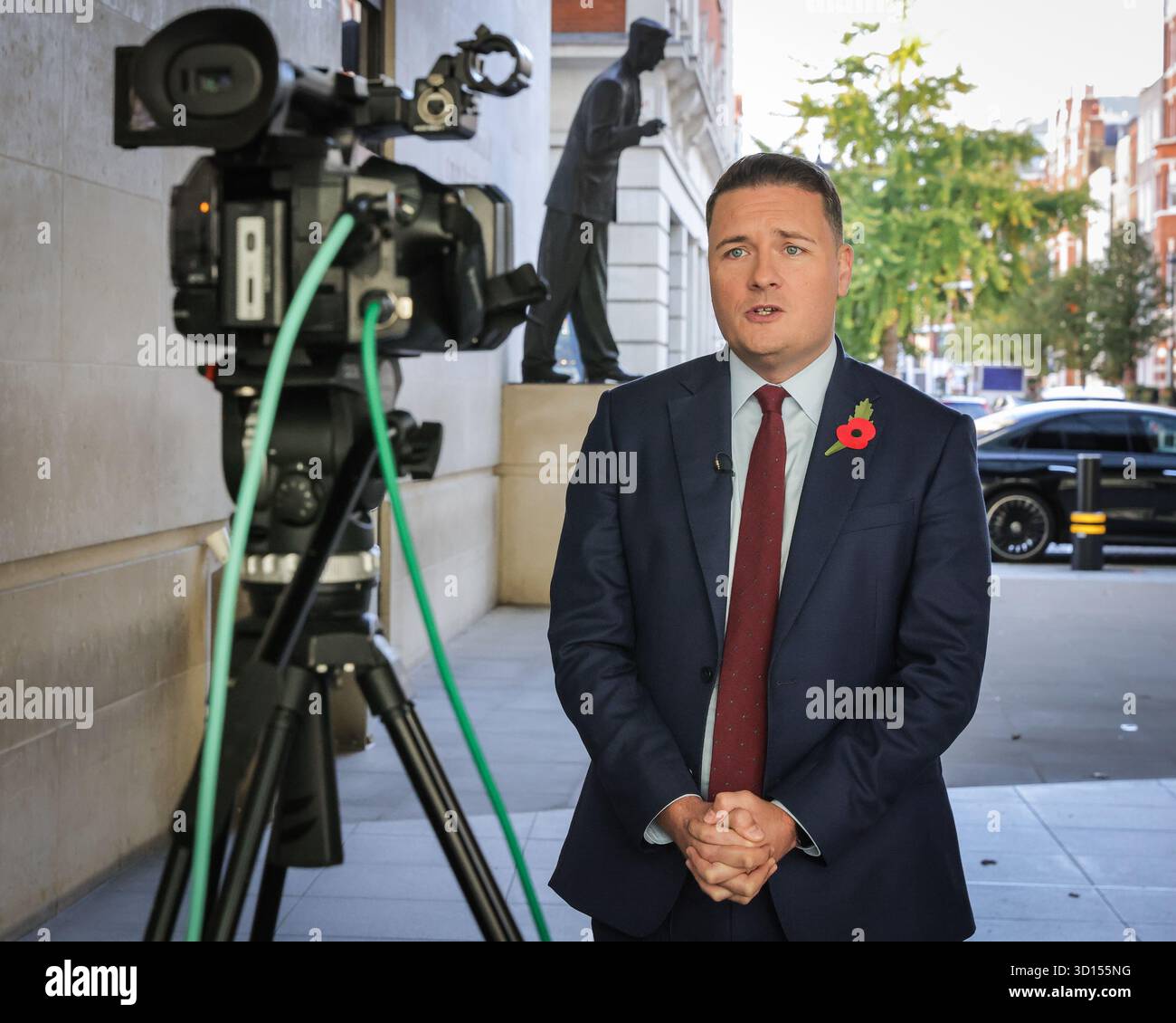 London, UK. 26th Oct, 2025. Wes Streeting, Secretary of State for ...